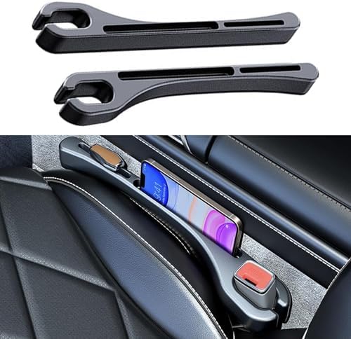 Amazon.com: Car seat Gap Filler 2 Pack, Seat Gap Fillers with Seat Belt ...