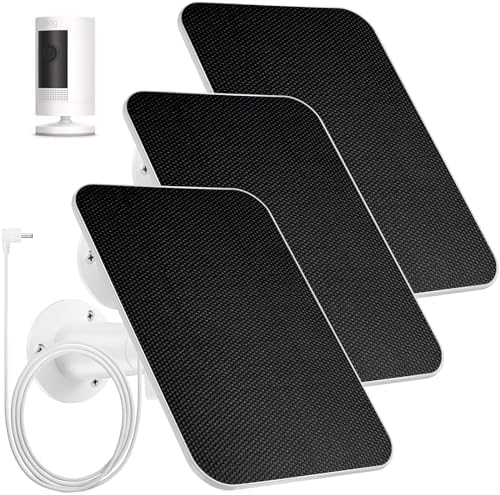 Amazon.com : Ring Solar Charger,4W Ring Camera Solar Panel Compatible ...