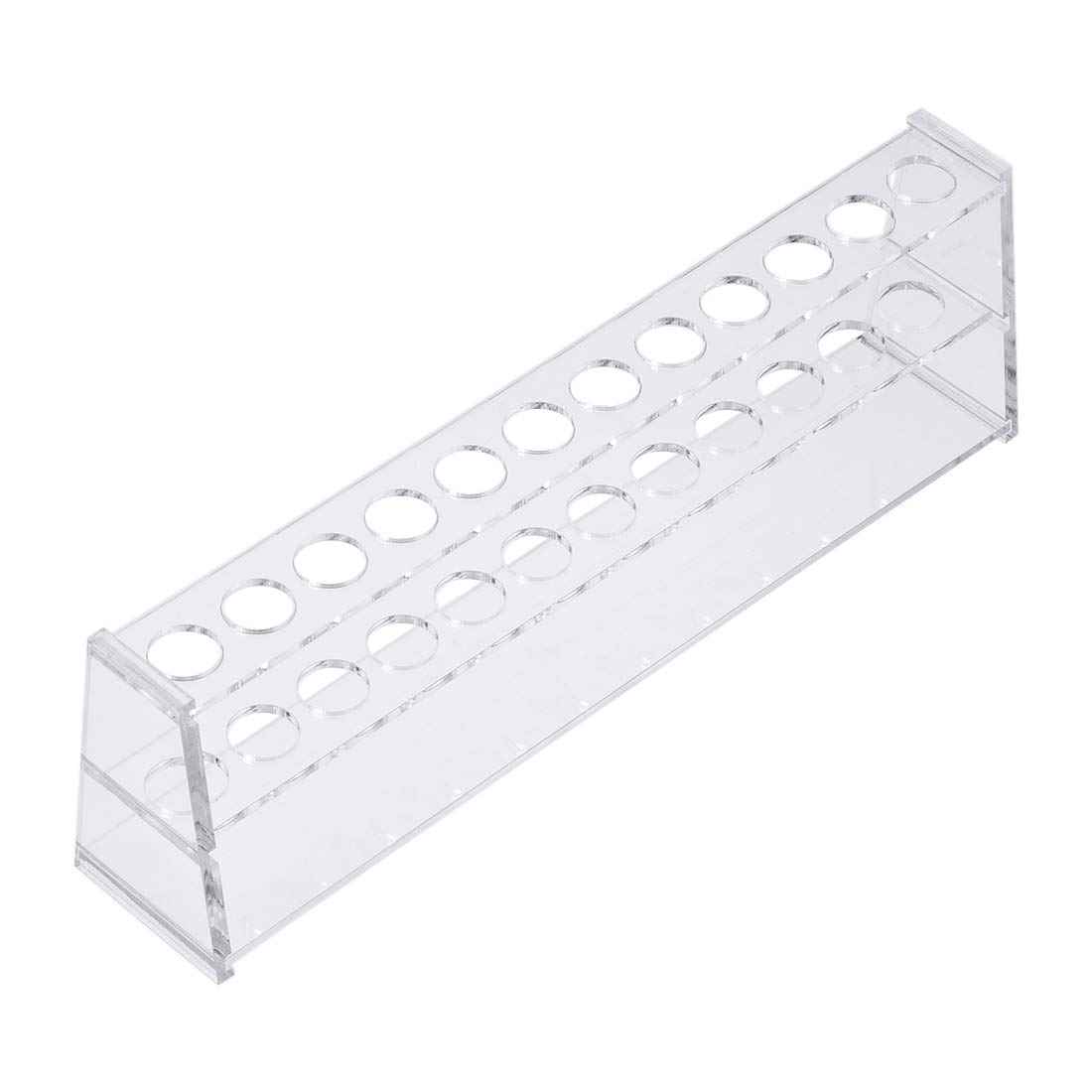 uxcell Acrylic Test Tube Holder Lab Stand Rack 12 Wells for 10ml ...