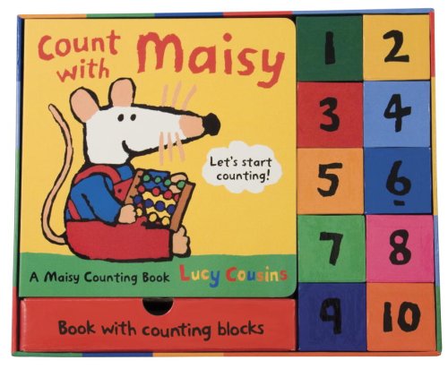 Count with Maisy Board Book and Number Blocks : Cousins, Lucy: Amazon ...