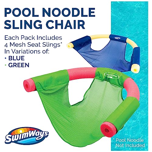Snapklik.com : SwimWays Mesh Floating Pool Chair Noodle Slings