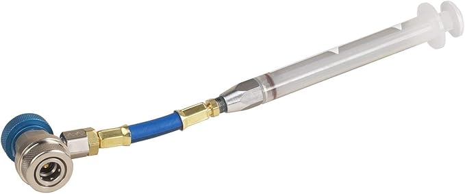 Robinair 16256 R-134A Oil Injector with Acme Quick Coupler, Fuel ...