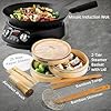 Amazon.com: Nuwave Mosaic Induction Wok, Temp Control 100°F-575°F in 5 ...
