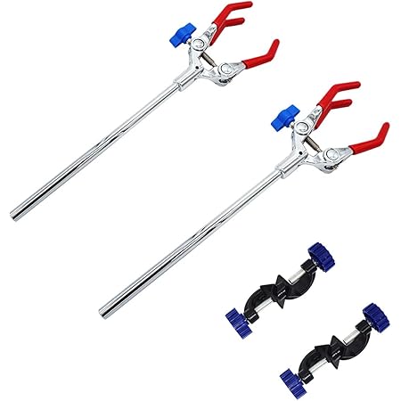 Amazon.com: SAWISPHY Laboratory Clamps 3 Prong with Lab Stand Clamp ...