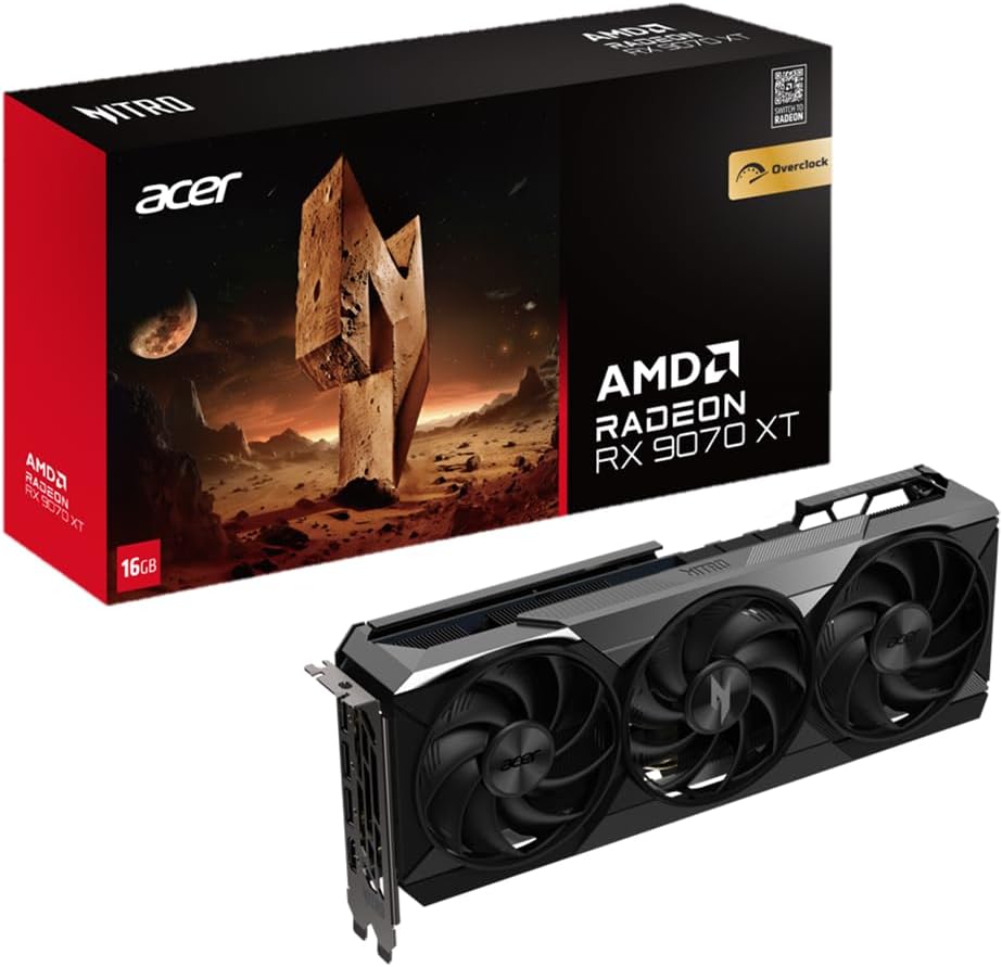 Acer Nitro AMD Radeon RX 9070 XT Graphics Card User Manual