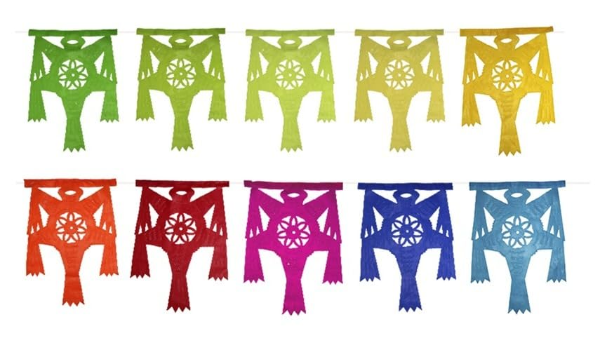 Magicel Papel Picado Piñata Navideña Multicolor - Decoración para ...