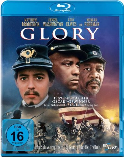 Glory [Blu-ray]: Amazon.de: Washington, Denzel, Broderick, Matthew ...