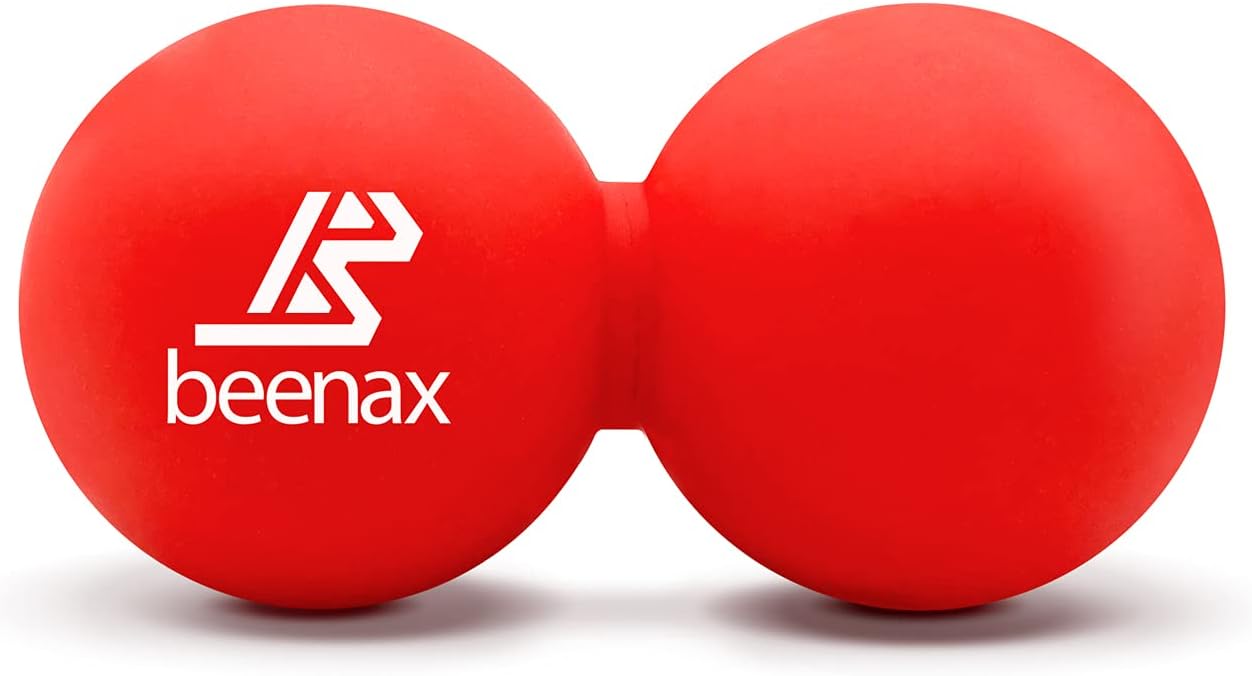 Beenax Peanut Massage Ball - Double Lacrosse Ball - Perfect for Trigger ...