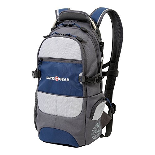 Swiss Gear City Pack Backpack (Grey, Blue) : Amazon.in: Fashion
