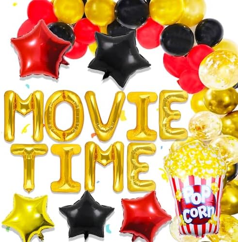 Amazon.com: LaVenty 44 PCS TIME Balloons Night Party Decoration Night ...