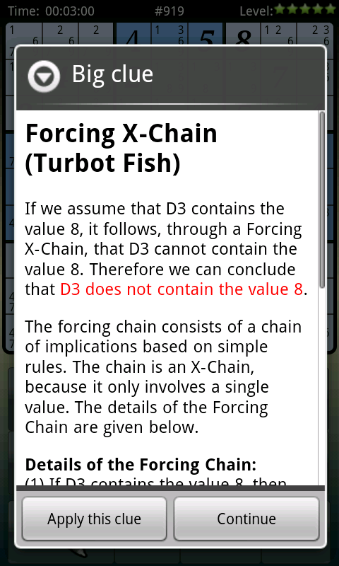 Sudoku Brainiak HD - App on Amazon Appstore