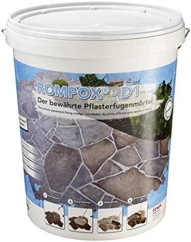 ROMPOX D1 Pflasterfugenmörtel (12,5kg, Neutral) : Amazon.de: Baumarkt