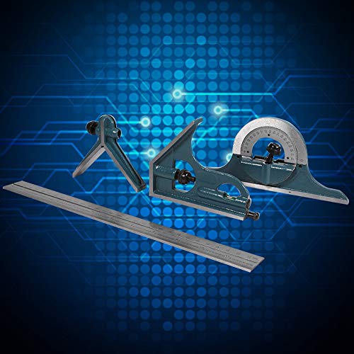 180 Degree Angle Combination Square Set Stainless Steel Universal Right ...