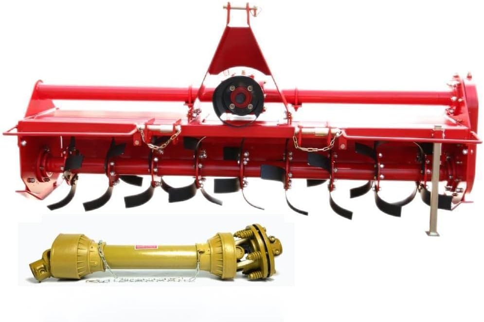 Amazon.com : Sigma Heavy Duty 3 Point Hitch Rotary Tiller 6' FT 72" in ...