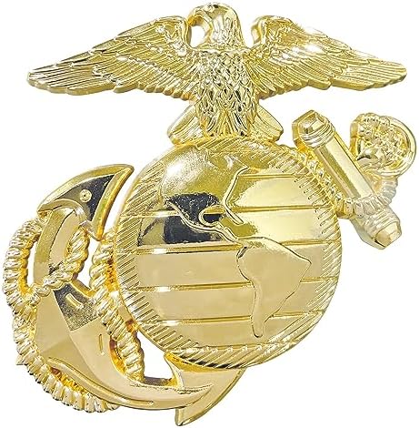 Amazon.com: PhotoSteel Semper Fi Round Emblem Decal 4" x 4" for USMC ...