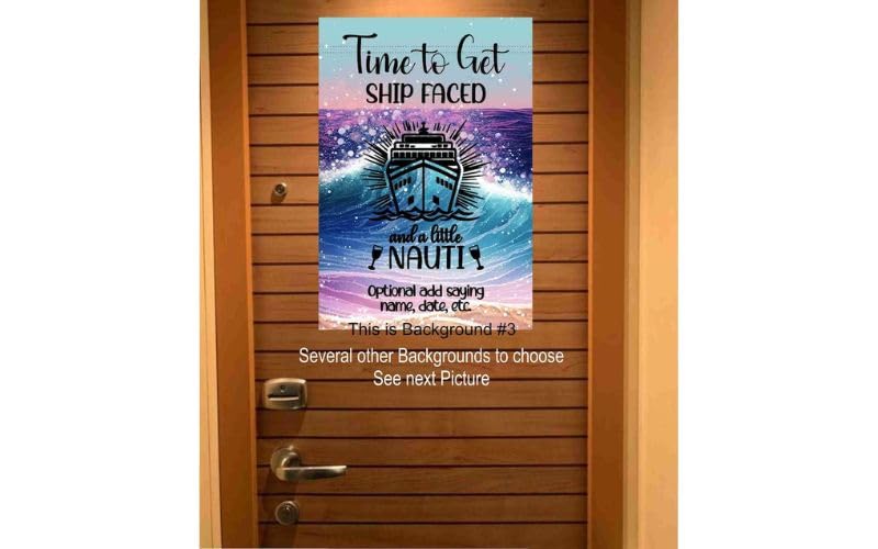 Amazon.com: Personalized Custom Time to Get Ship Faced Magnetic Cruise ...