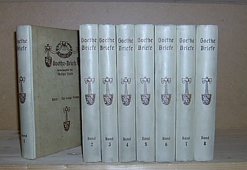 Goethe-Briefe [Goethebriefe / Goethe Briefe]. Hrsg. von Philipp Stein ...