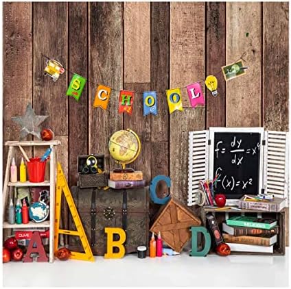 Amazon.com : Kate 6.5x6.5ft Back to School Kids Photography Backdrops ...