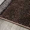 Amazon.com: Paco Home Area Rug Modern Geometric Pattern in Brown Beige ...