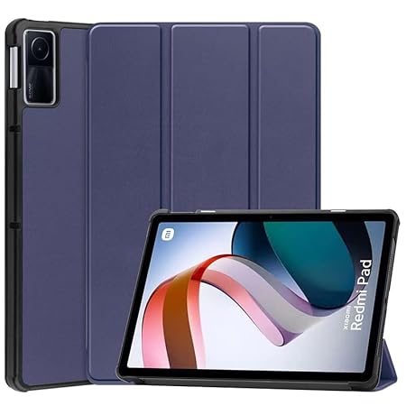 ProElite Slim Trifold Flip case Cover for Redmi Pad 10.6" Tablet, Dark ...