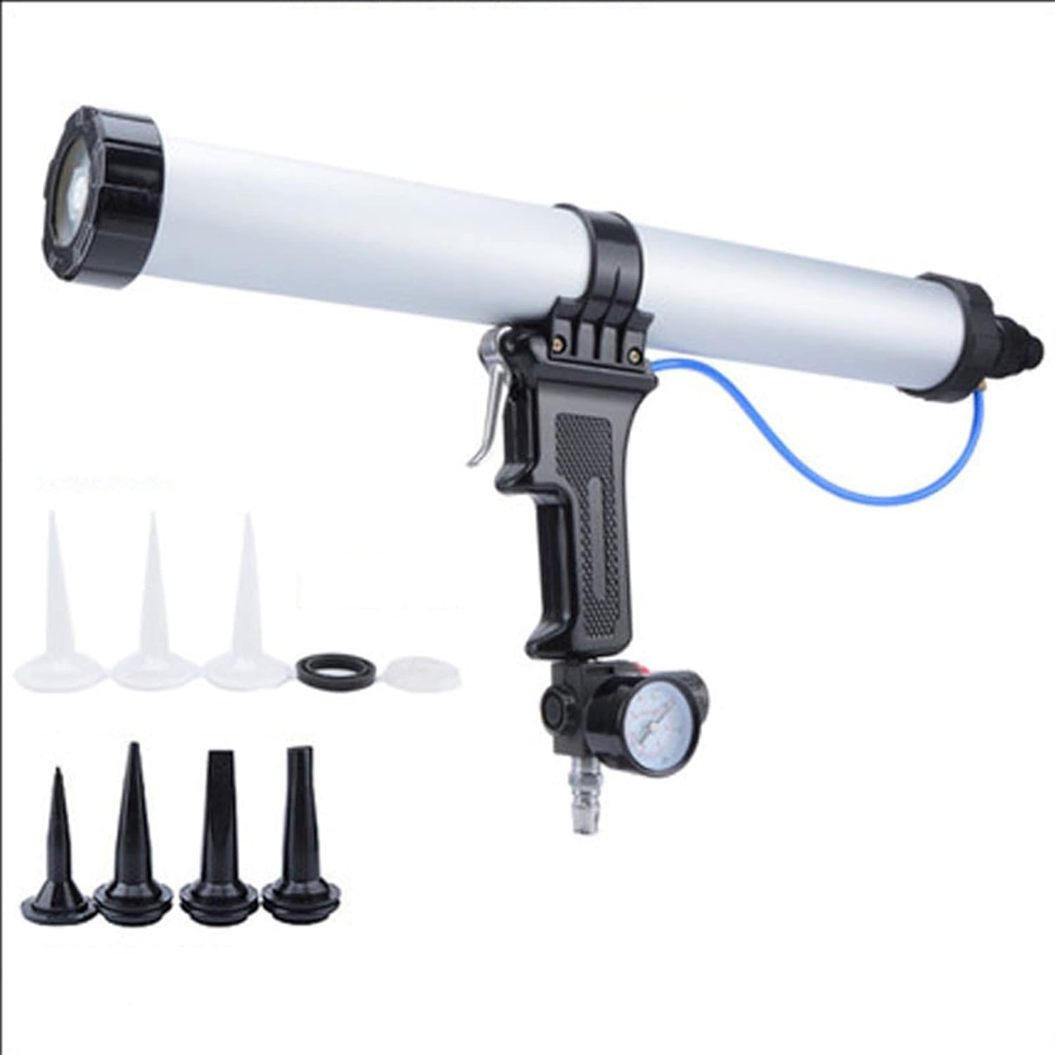 Amazon.com: Universal Spray Pneumatic Sealant Gun 600ml Soft Glue ...