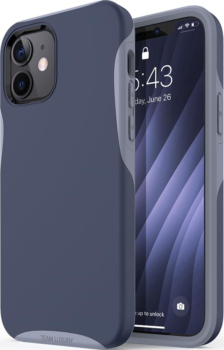 Amazon.com: TEAM LUXURY for iPhone 12 Case/iPhone 12 Pro Case ...
