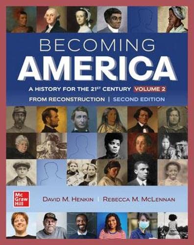 Amazon.com: Becoming America, Volume II: From Reconstruction ...