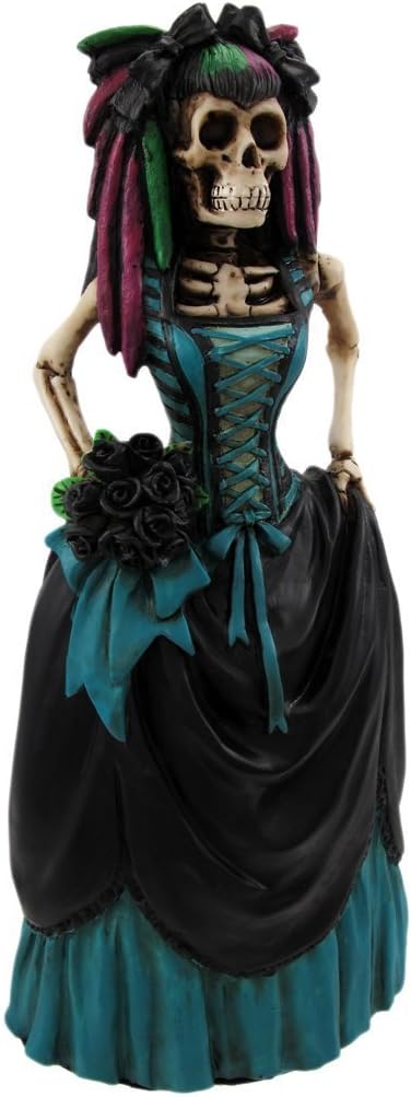 Amazon.com: Day of The Dead Gothic Bride Figurine : Home & Kitchen