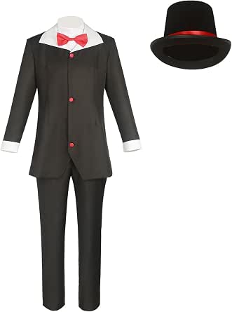 Amazon.com: HuGuiqny Husk Hazbin Halloween Costume Jacket Pants Hotel ...