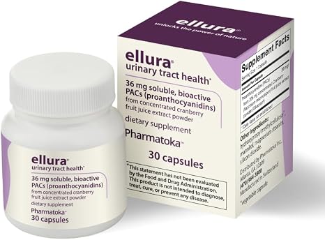 Amazon.com: ellura 36 mg Clinically Backed Soluble, Bioactive PACs ...