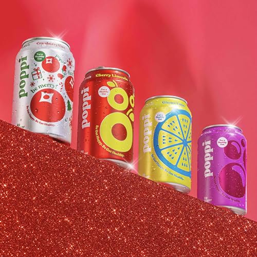 Snapklik.com : POPPI Sparkling Prebiotic Soda, Beverages w/Apple Cider ...