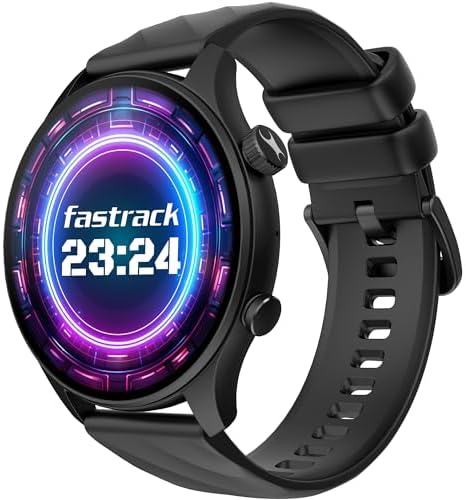 Fastrack Vivid Pro Smart Watch|1.43" AMOLED Display with 466 x 466 ...