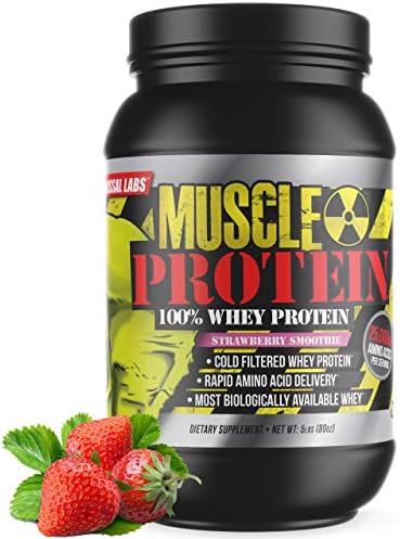 Amazon.com: COLOSSAL LABS Muscle Protein Whey Powder [5 lbs/Pack of 1 ...