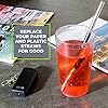Amazon.com: STRO Portable Reusable Metal Straw with Travel Case & Built ...
