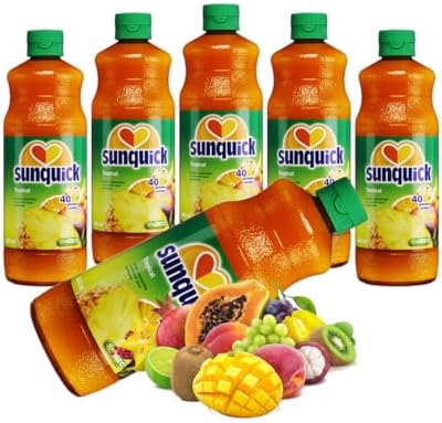 Sunquick Real Fruit Concentrate Juicer - Fruity Refreshment (Tropical ...