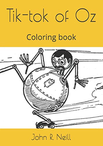 Tik-tok of Oz: Coloring book (The wonderful coloring books of Oz ...