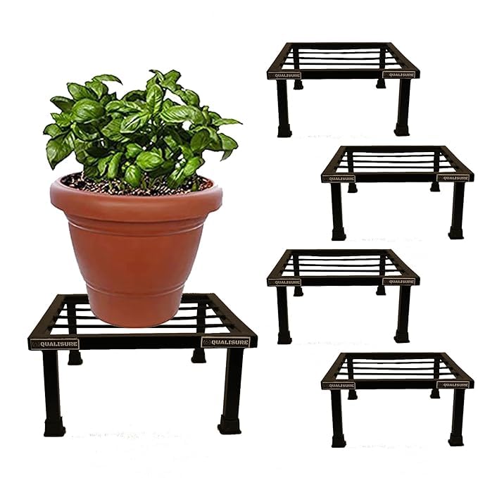 Stand Master Plant Stand For Balcony Planter Pot Stand for Outdoor ...