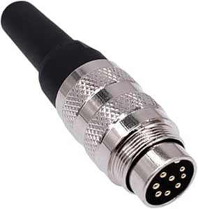 Amazon.com: POWTAXBJGD Sensor connector M16 waterproof IP65 J09 male ...