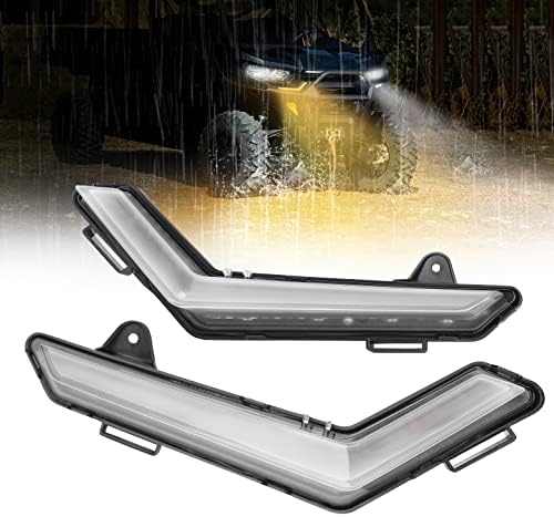 Amazon.com: KEMIMOTO LED Headlights Compatible with Can Am Defender ...