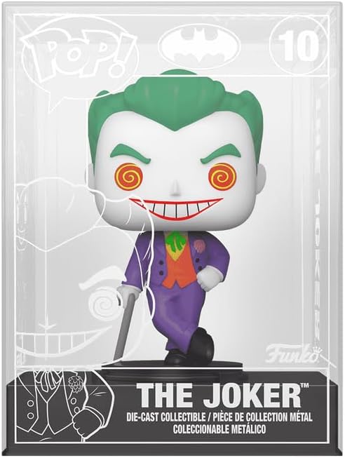 Amazon.com: Funko Pop! Die-Cast: DC Comics - The Joker *Chase Possible ...