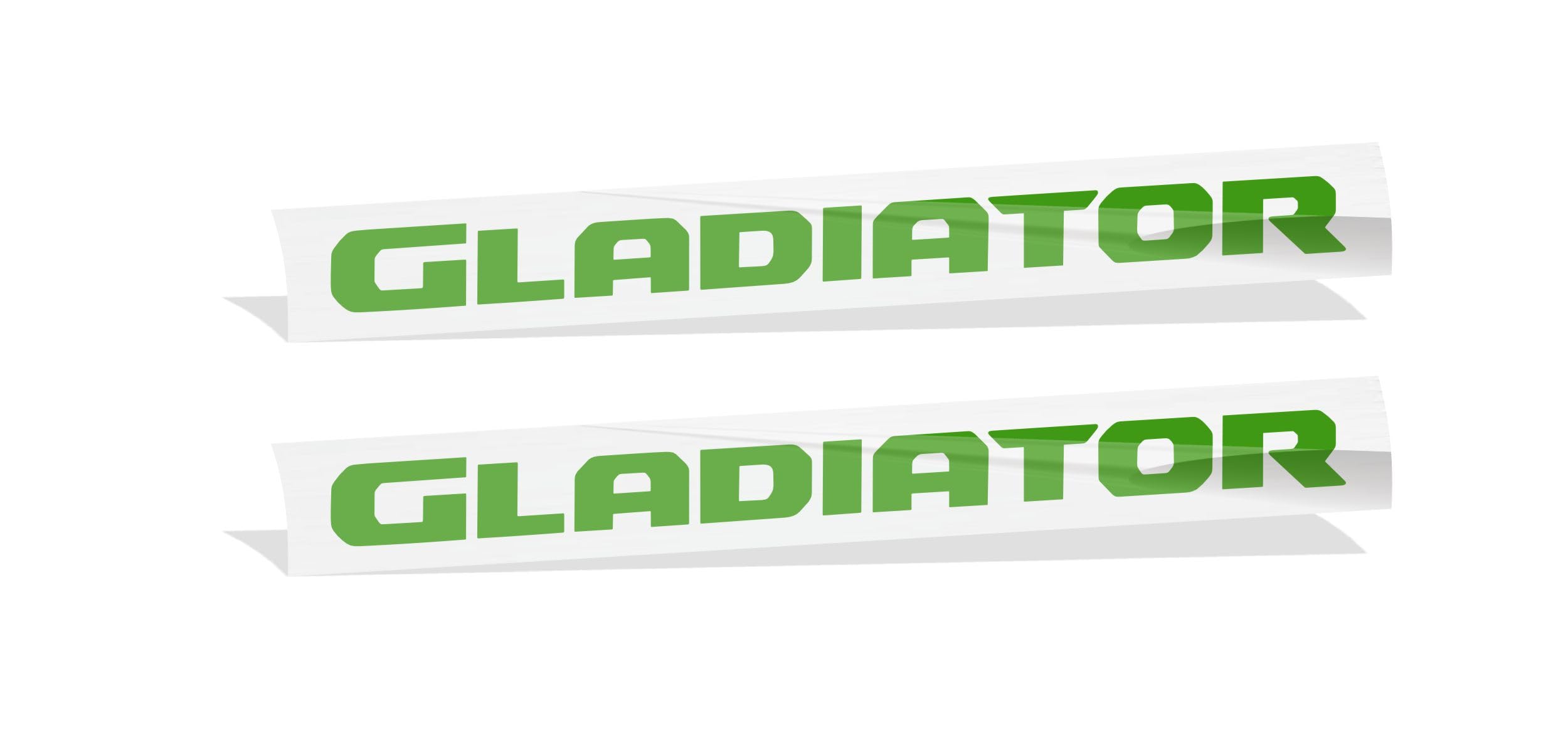 Amazon.com: Reflective Concepts GLADIATOR Fender Lettering Sticker ...