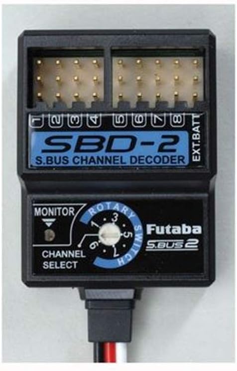 Amazon.com: Futaba Systems S.Bus Decoder SBD-2, FUT011022141 : Toys & Games