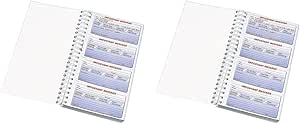 Q-Connect Duplicate Telephone Message Book 400 Messages (Pack of 2 ...