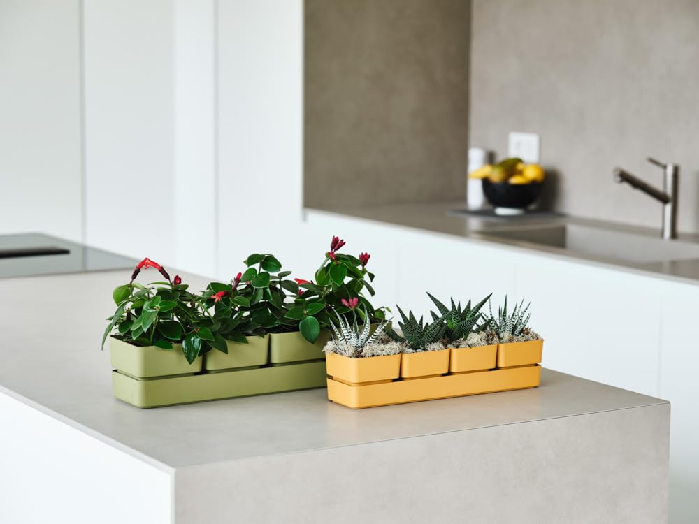 Countertop Square Planter Lucas Stone Grand Square Planter Creative