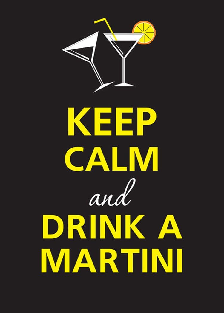 Amazon.com: Rectangle Refrigerator Magnet - Keep Calm and Drink A ...