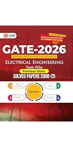 Buy GKP GATE 2026 Electrical Engineering | Chapter Wise Solved Papers ...