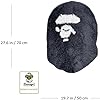 Amazon.com: Luxape Bape Rug - Handmade & Premium- 28in W * 20in L (70 ...