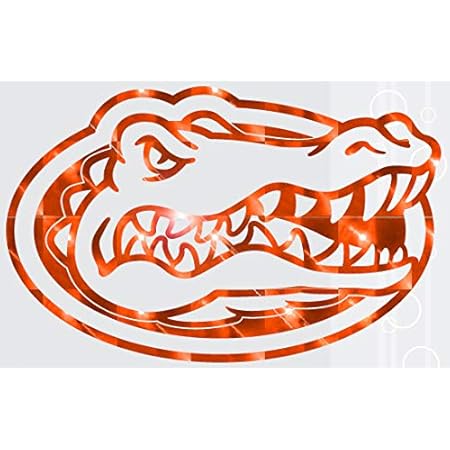 Amazon.com: Florida Gators TRIBAL GATOR HEAD 6" Vinyl Decal Car Truck ...