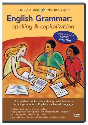 Amazon.com: English Grammar: Spelling & Capitalization : Video Aided ...