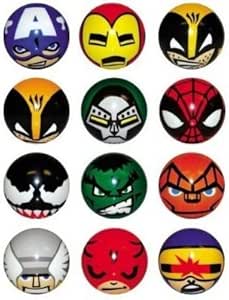 Marvel Foam Collectible Balls Lot of 20 Pieces : Amazon.ca: Toys & Games